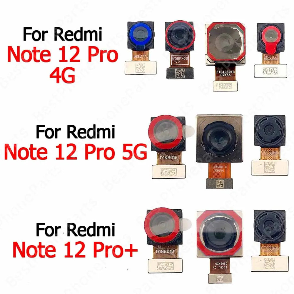 Back Rear Camera For Xiaomi Redmi Note 12 Pro 4G 5G Pro+ Plus Backside ...