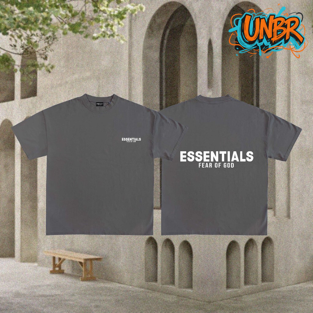 COD UNBR ESSENTIALS FB BACK PRINT SIDE FG FEAR OF GOD SHIRT MINIMALIST ...