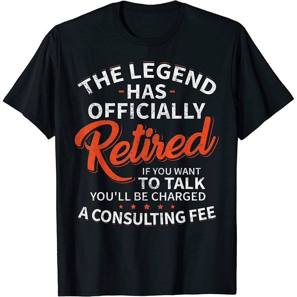 The Legend Has Retired Men Officer Officially Retirement T-Shirt ...
