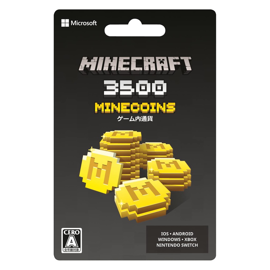 Minecraft Minecoin Pack 3,500 Minecoins | Xbox One | Windows 10 ...