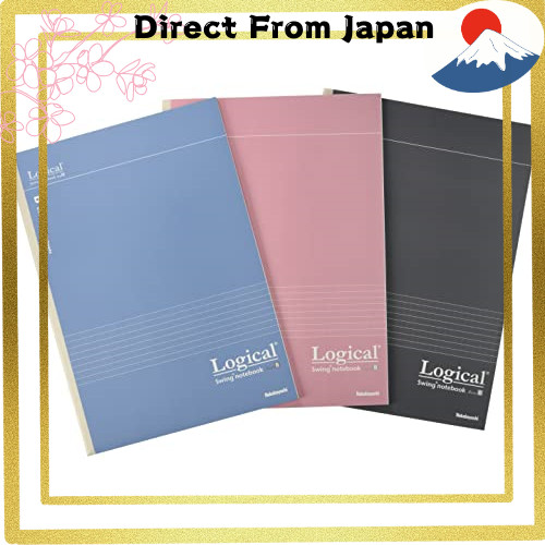【Direct From Japan】Nakabayashi Swing Logical Notebook A4/B Ruled/40 ...