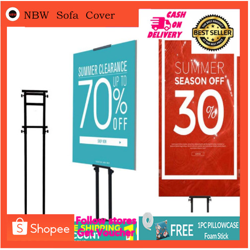 Sintra Sign Board Holder Stand Easel Display Menu Restaurant Shop Store ...