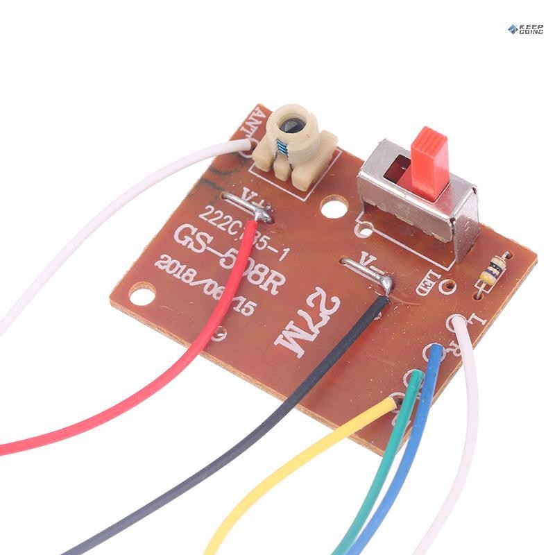 Keep Going＞ 4CH RC Remote Control 27MHz Circuit PCB Transmitter and ...