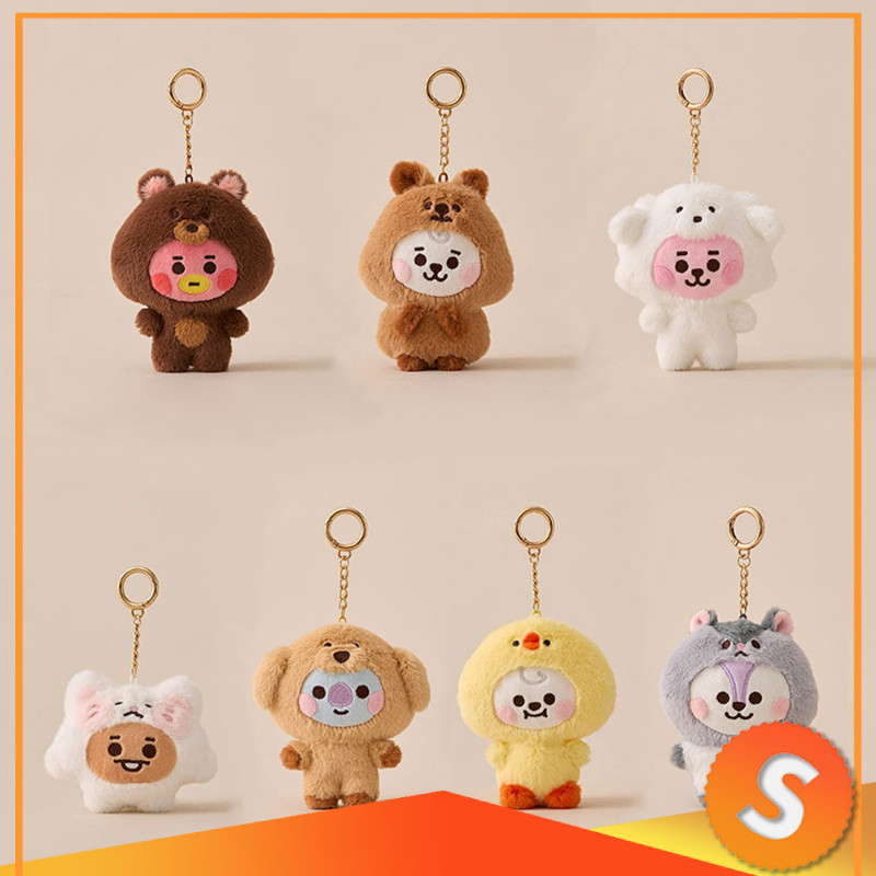 [Ready Stock]KPOP BTS BT21Baby Zoo Series Plush Toy Cooky Shooky Cute ...