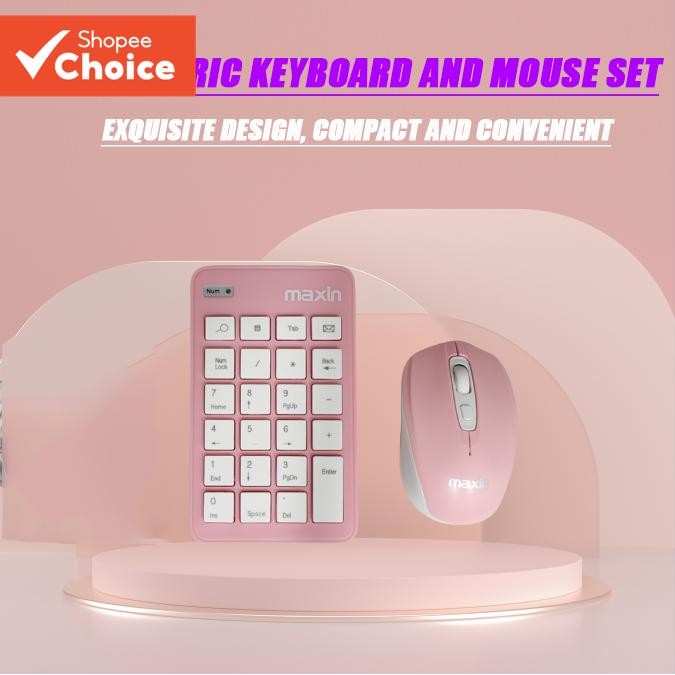 Wireless Numeric Keyboard, 23 Key Numeric Keyboard,Mini 2.4G Portable ...