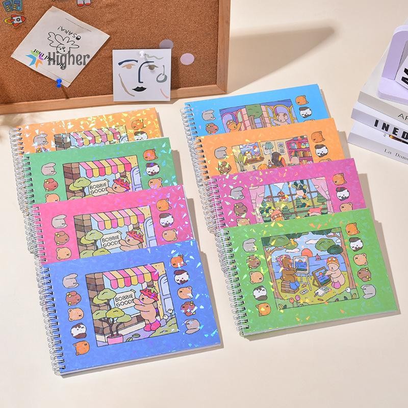 Higher＞ Creative Interesting Coloring Book Kids Cute Animal Theme ...