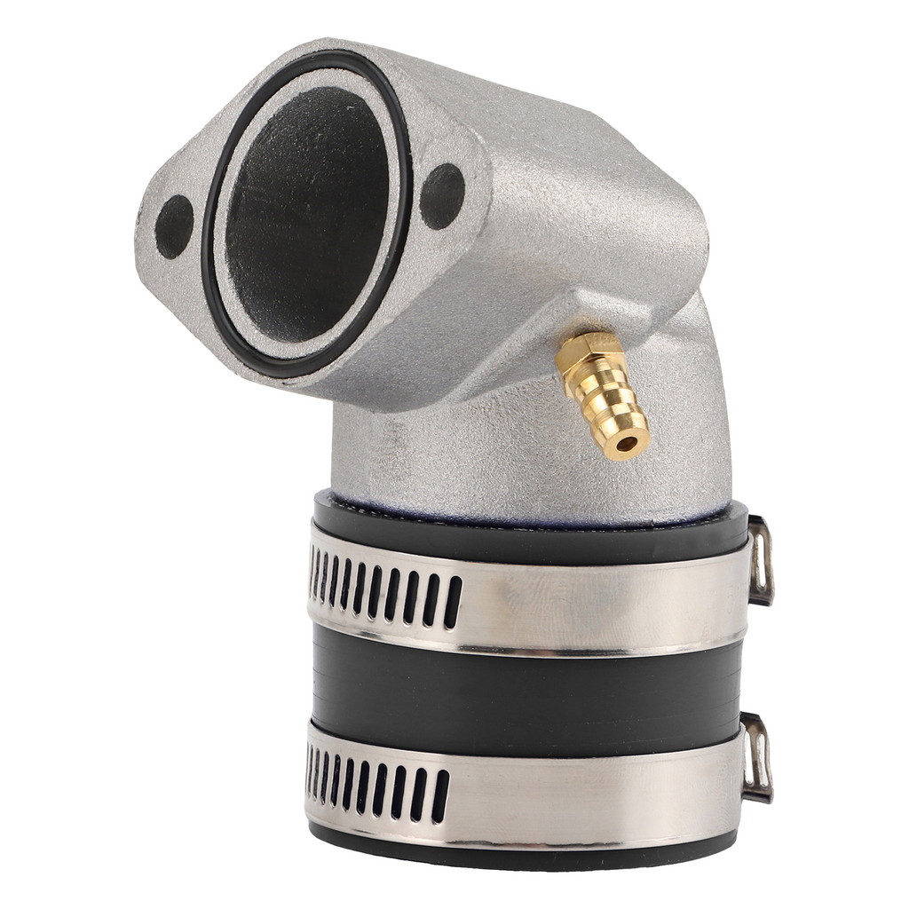 Black GY6 150CC Modified Intake Pipe ATV Off-Road Go-Kart Horizontal ...