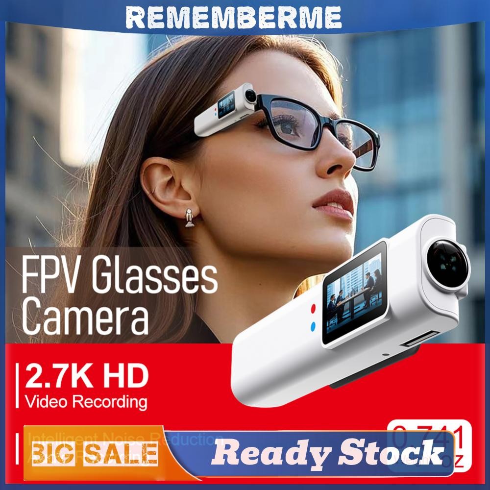 2.7K HD Glasses Camera WiFi Mini Digital Camera 0.96inch IPS Screen ...