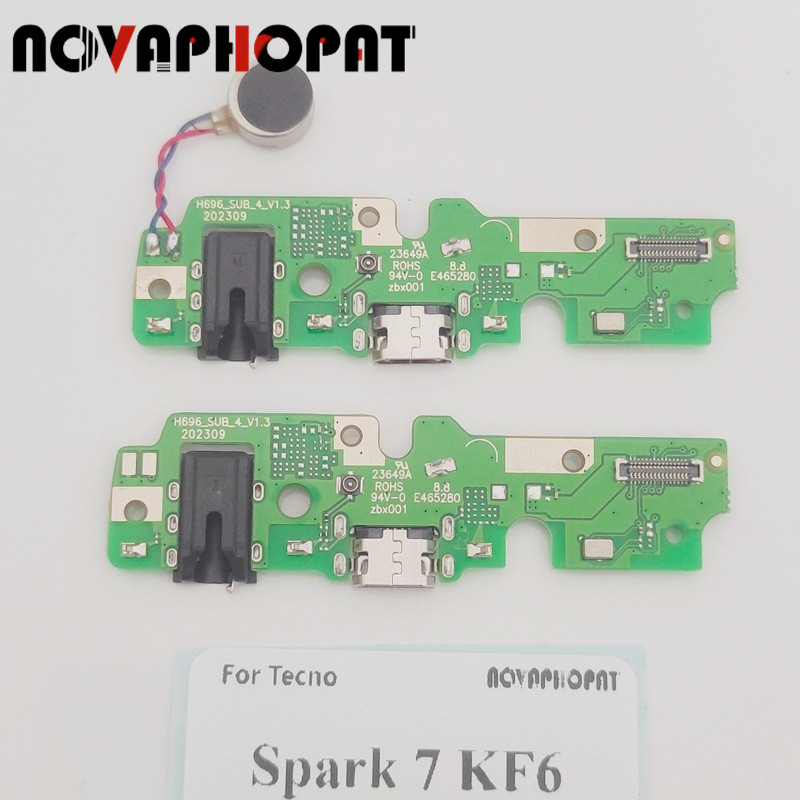 Novaphopat For Tecno Spark 8 KG6 / Spark 7 KF6 / Spark 7T KF6P USB Dock ...