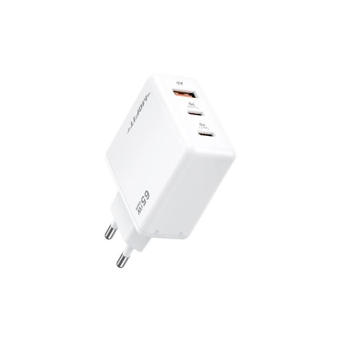 MOFIT CPD65 GaN PD65Watt C+C+A Charger Super Fast Charging Adapter ...