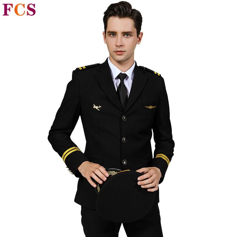 Male Air Uniform Pilot Uniform Air Captain Uniform Air Uniform Senior ...