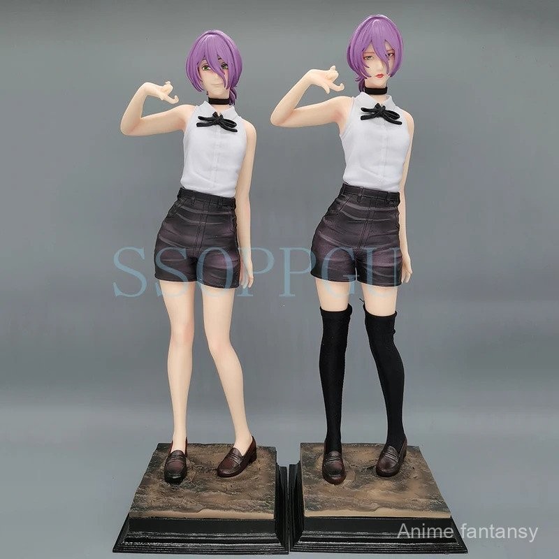CHAINSAW MAN Figure THE MOVIE: REZE ARC REZE MAKIMA Bomb Anime Girl PVC ...