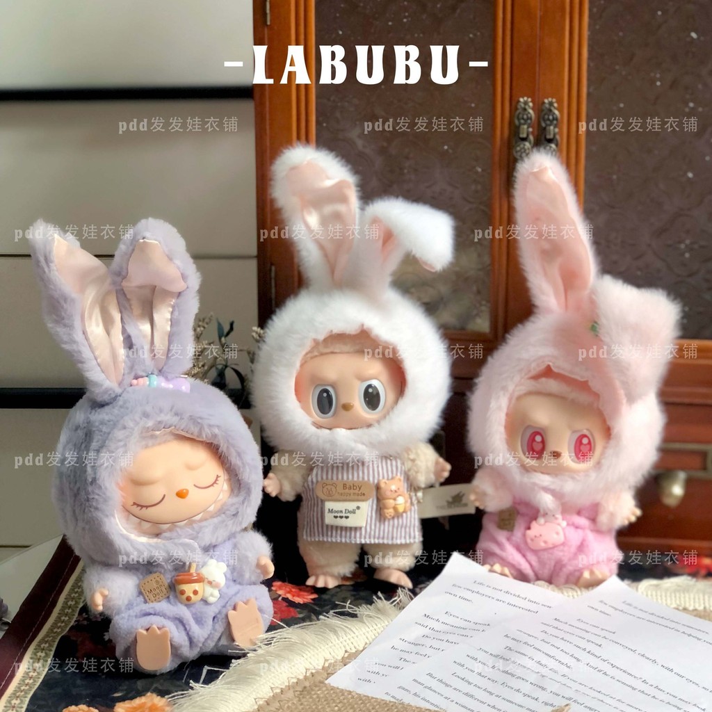 labubu Vinyl Doll Clothes Labubu Outfit Change First and Second ...