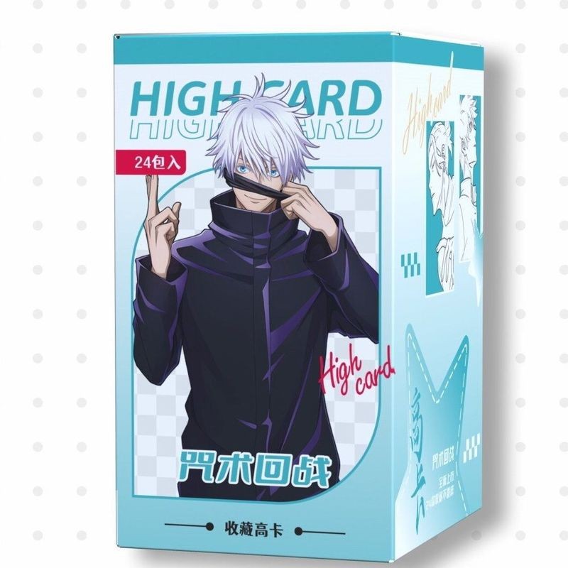 Jujutsu Kaisen Blind Box Collectible Cards JJK Anime Trading Cards, 24 ...