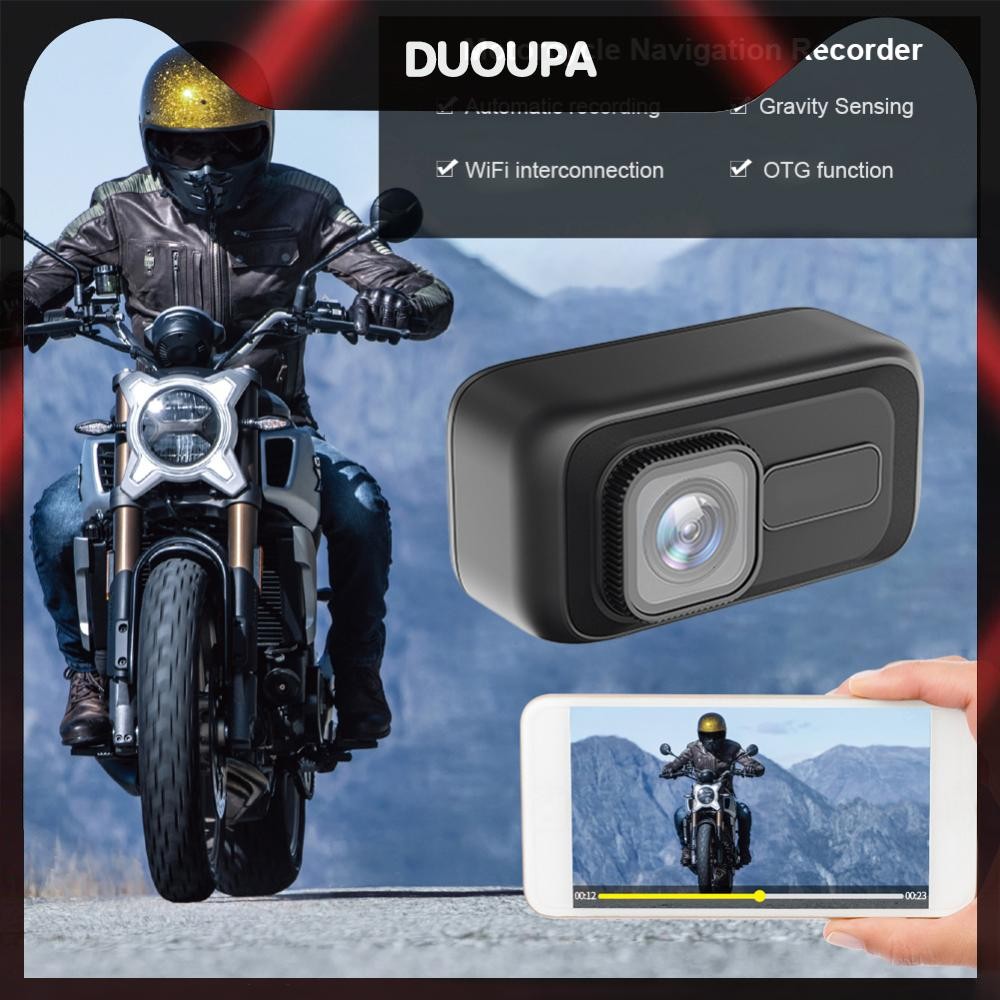 1080P Motorcycle Dash Cam Waterproof DVR Video Recorder Motorcycle DVR ...