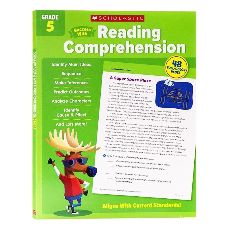 English Original Scholastic Success with Reading Comprehension (Grade 5 ...