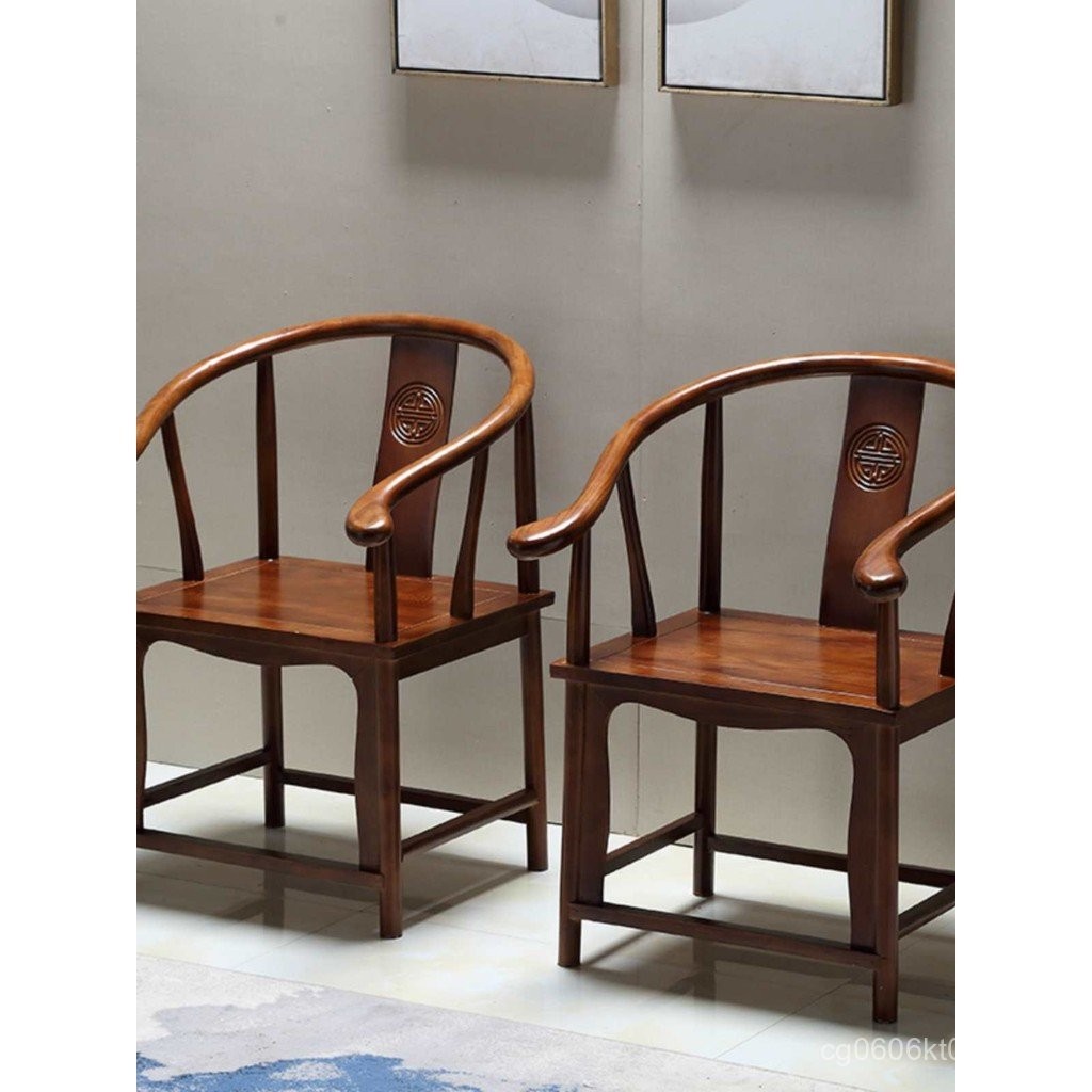 Chair Tea Chair Armrest Set Master Furniture New Chinese Style Circle ...