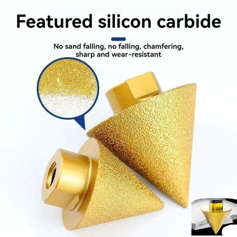 M10 Diamond Chamfer Countersink Bits Marble Concrete Hole Saw Drill ...
