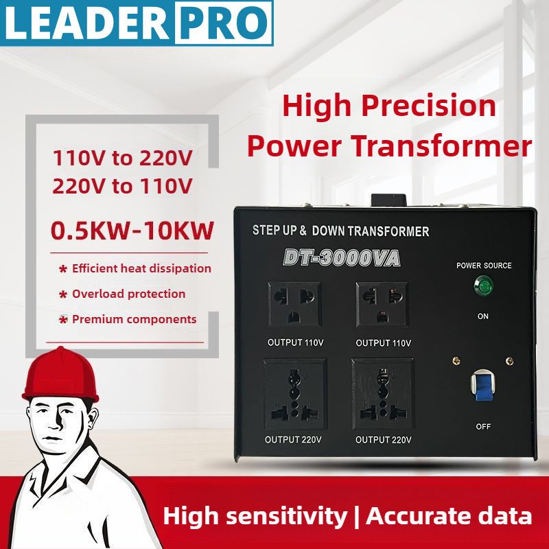 100W-500W Portable Home Appliance Step Up & Down Transformer High ...