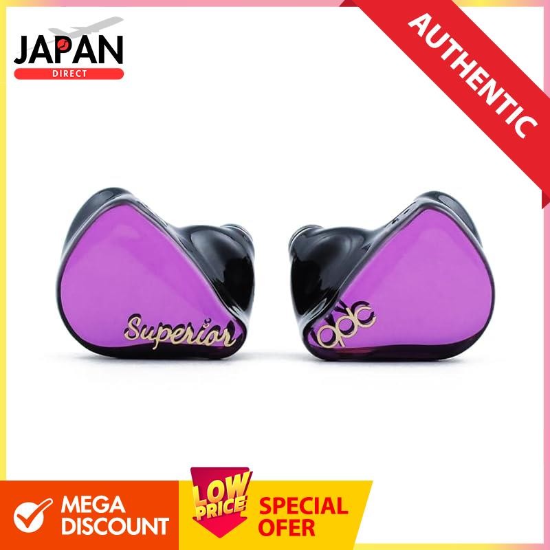 qdc SUPERIOR Rondo Purple [10mm Single Full Range Dynamic Driver In-Ear ...