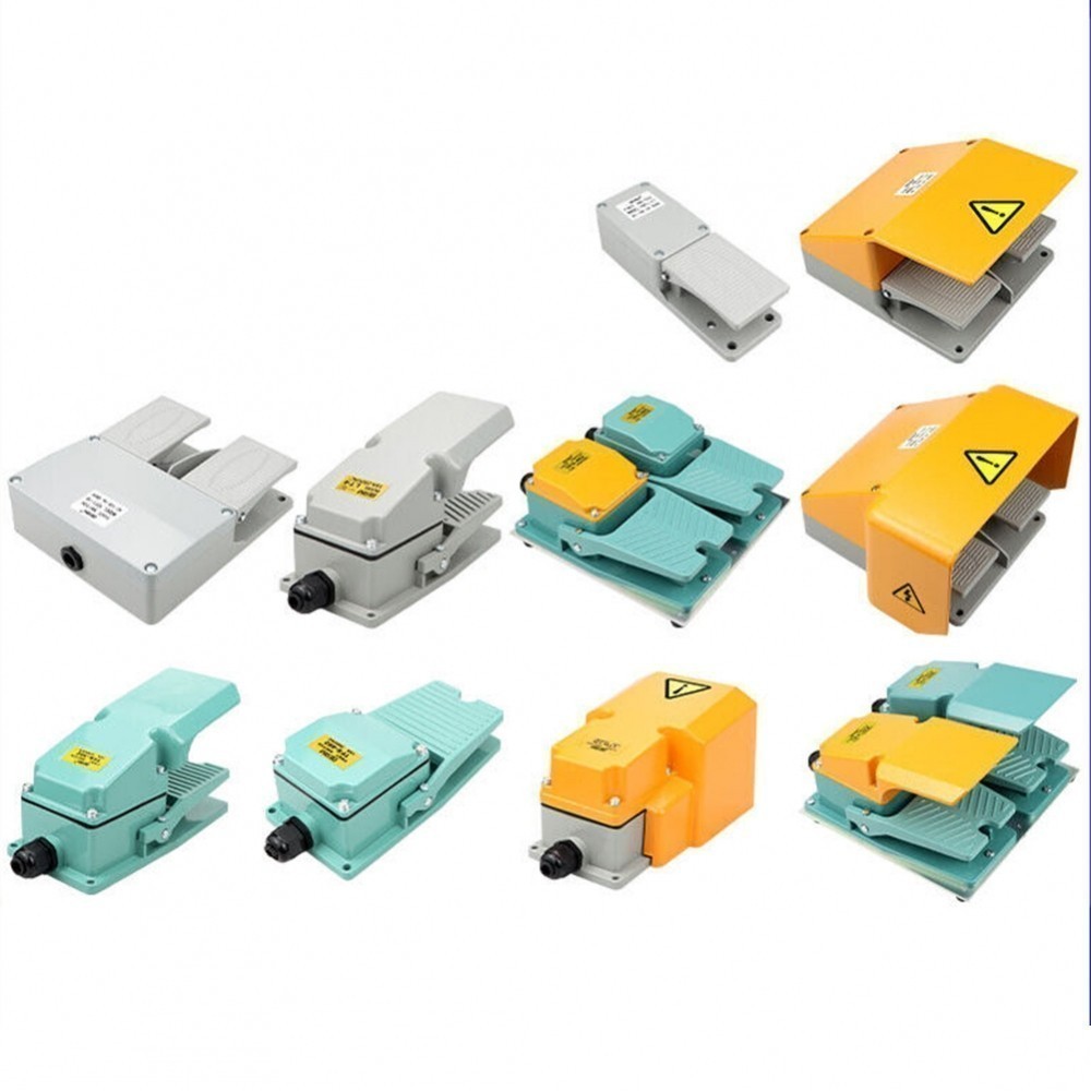 【DOLL】Antislip Industrial Foot Operated Pedal Switch Footswitch Tool ...