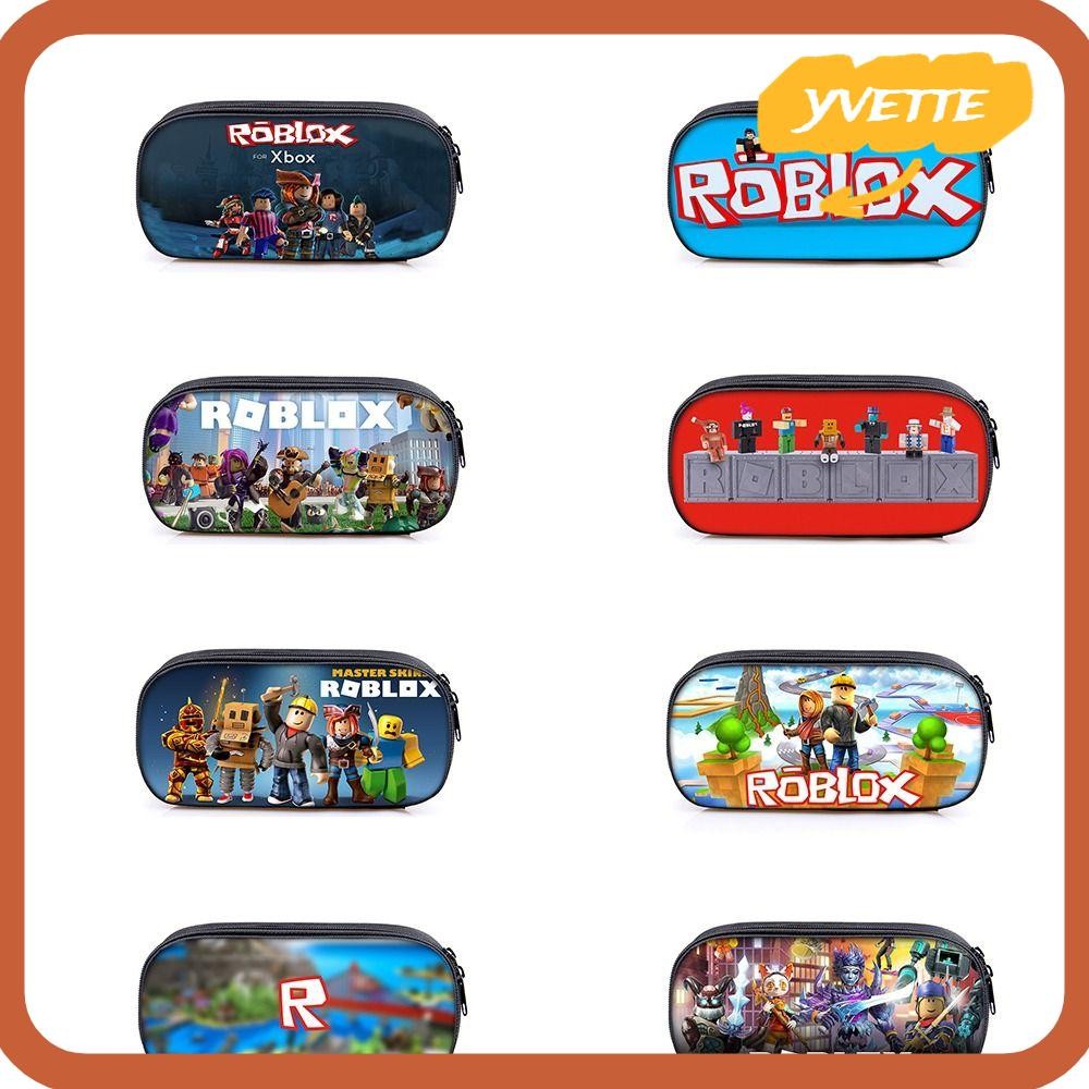 YVE Pencil Bag, Single Layer Storage Roblox Pen Boxes, Cool Printing ...