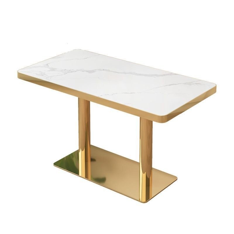 Snack Shop Table and Chairs Solid Wood Restaurant Simple Malatang Fast ...