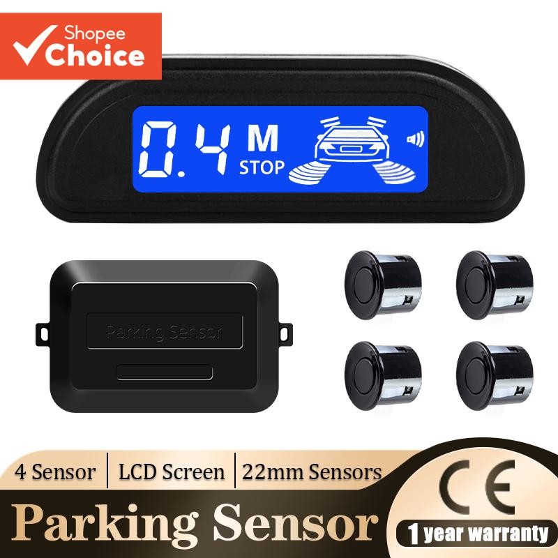 Car Reverse Parking Sensor 4*22mm Sensors Complete Kit With Digital ...