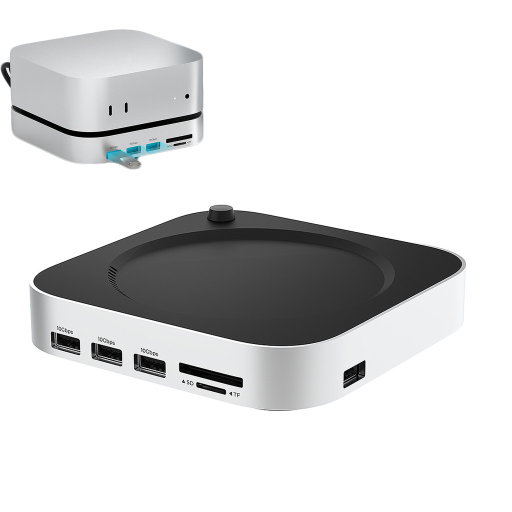 USB HUB Docking Station for Mac Mini M4 M4 Pro M.2 NVMe SSD 4TB Max ...
