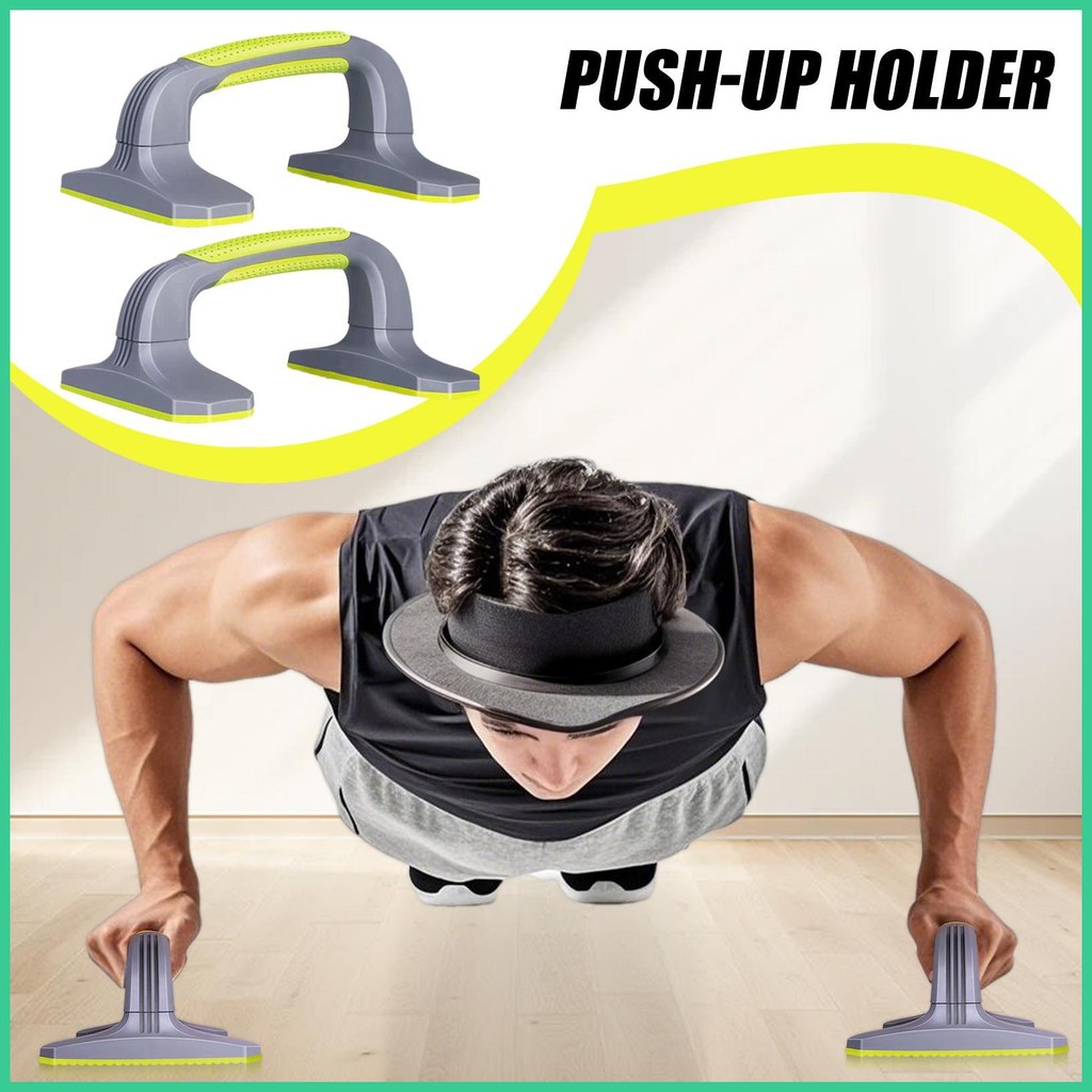 Push up Handles for Floor 1 Set of Pushup Grips for Men Upper Body ...