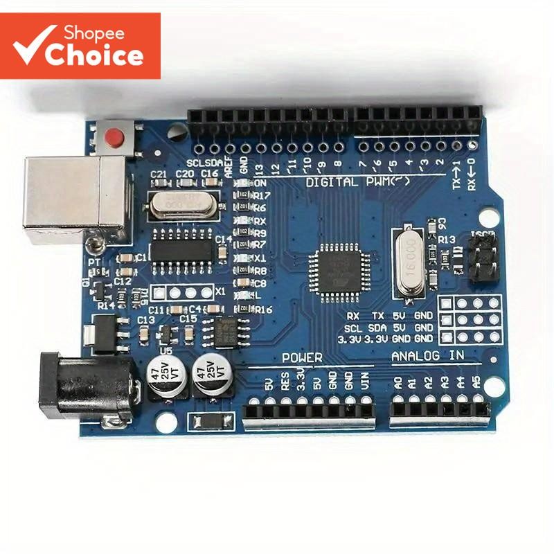 Development Board for UNO R3 ATmega328P CH340 CH340G For Arduino With Straight Pin Header ...