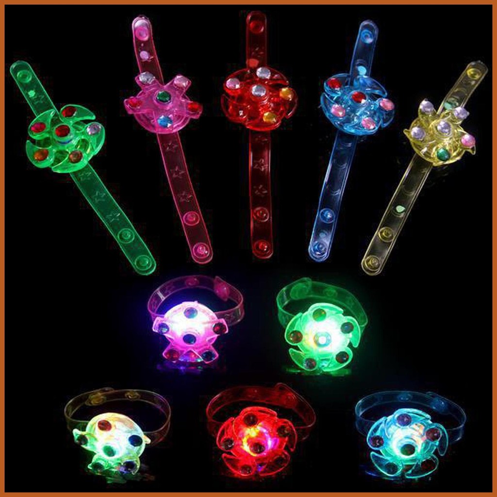 Light Up Fidget Bracelets LED Light Up Party Favors 20 Piece Fidget ...
