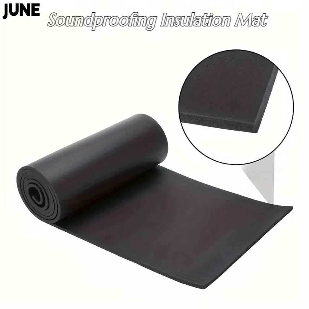 JUNE Car Soundproofing Foam Roll , Self-Adhesive Rubber Easy to cut DIY ...