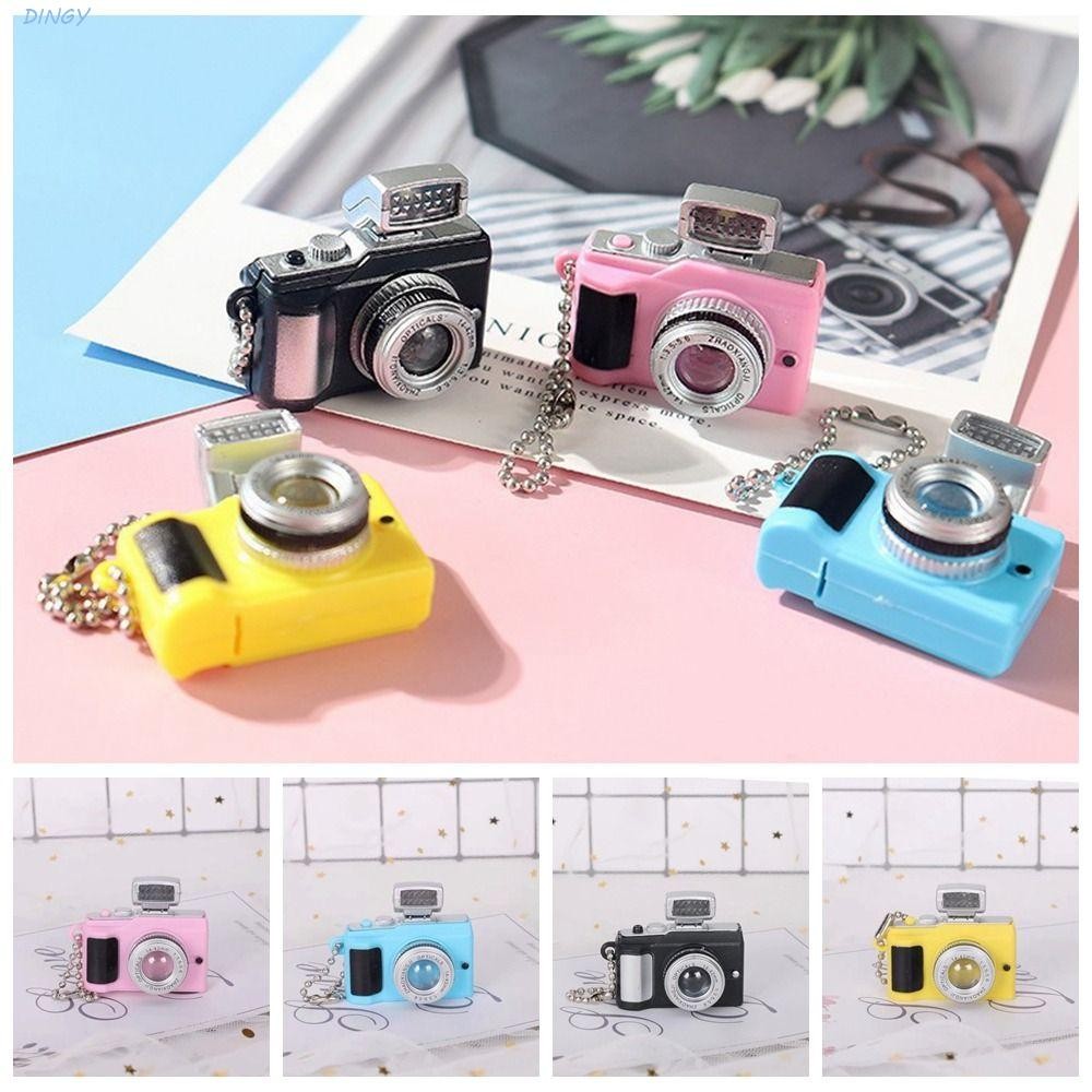 DINGYIFENGP Camera Electric Luminous Key Chain, Led With Sound Camera ...
