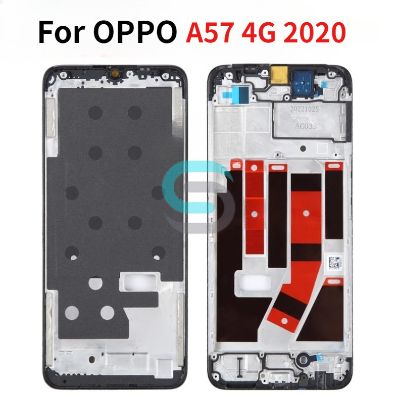 LCD Front frame For Oppo A57 2020 4G Middle Frame Housing Bezel Repair ...