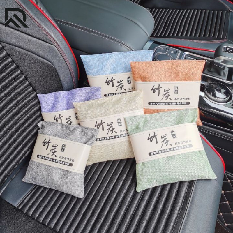 Activated Bamboo Charcoal Bag 500g Odor Remover Air Purifying Bags ...