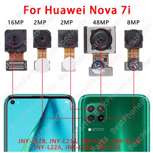Selfie Front and Rear Back Camera For Huawei Nova 7i Nova7i Main Facing ...