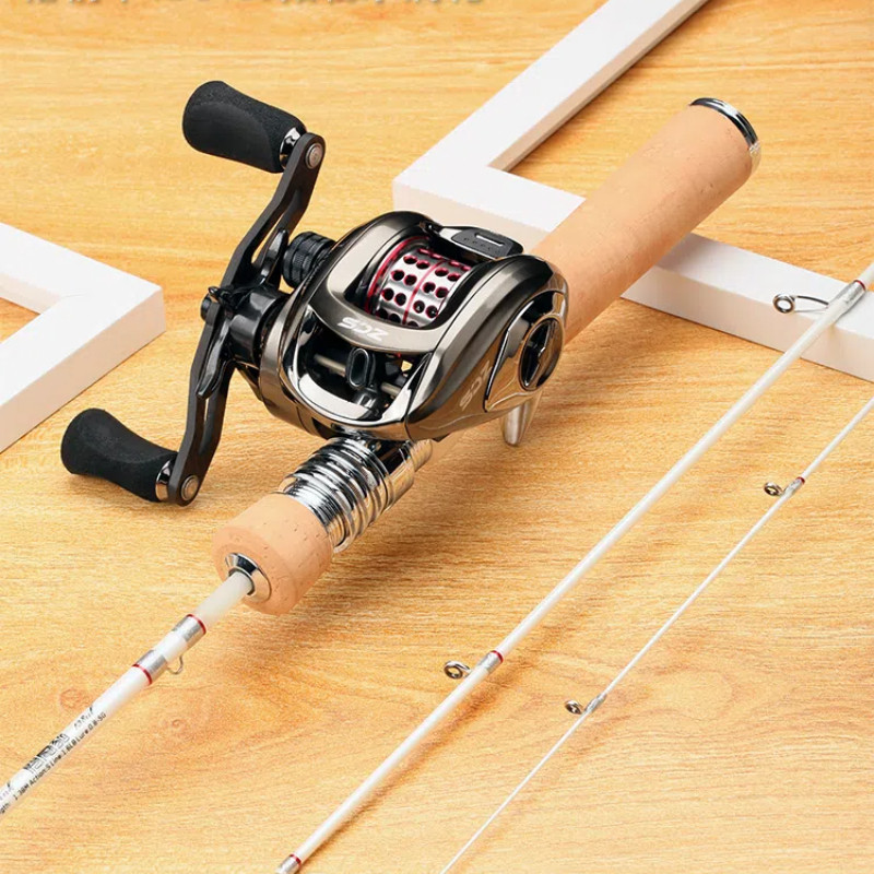 Fish Fishing Rod Lure Rod Multi-Section Portable Horse Mouth Rod Glass ...