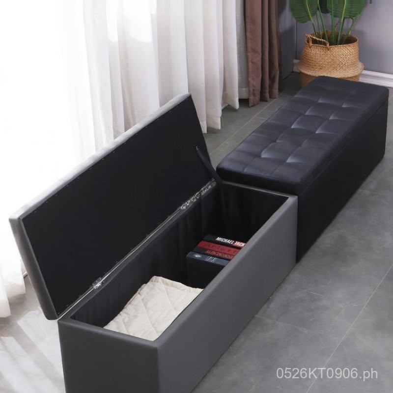 Rectangular Sofa Storage Bench Long Bench Storage Entryway Shoe ...