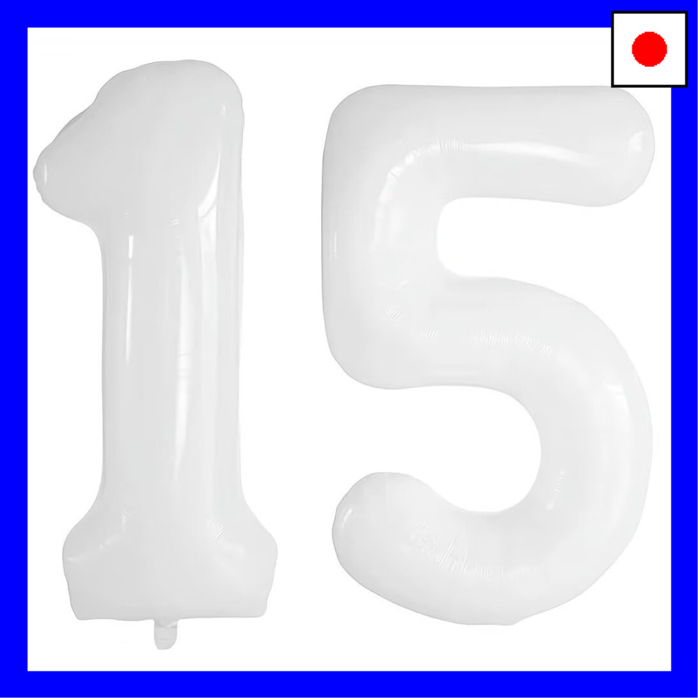 Vthoviwa Balloons Number Balloons 15 / 51 White 0123456789, 10-19, 20 ...