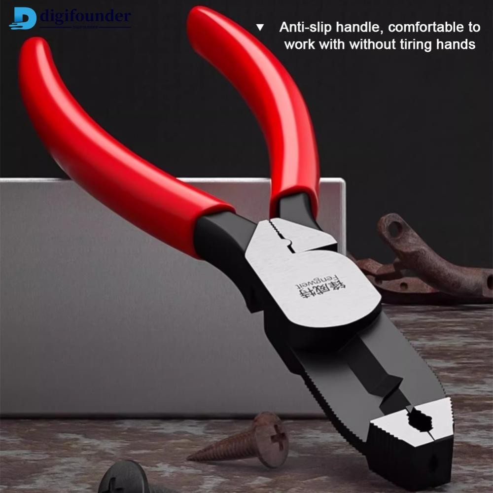【DFR】 Multi-Disassembly Pliers Rust Removal Anti-Slip Screwdriver Quick ...