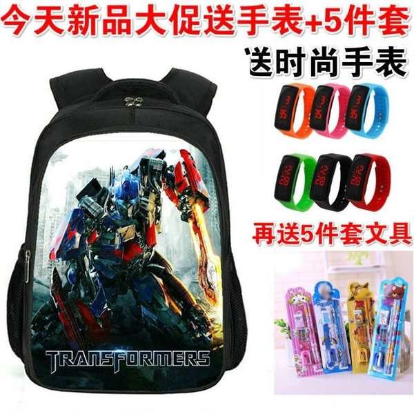bag for kids school bag for kids boy New Optimus Prime Transformers ...