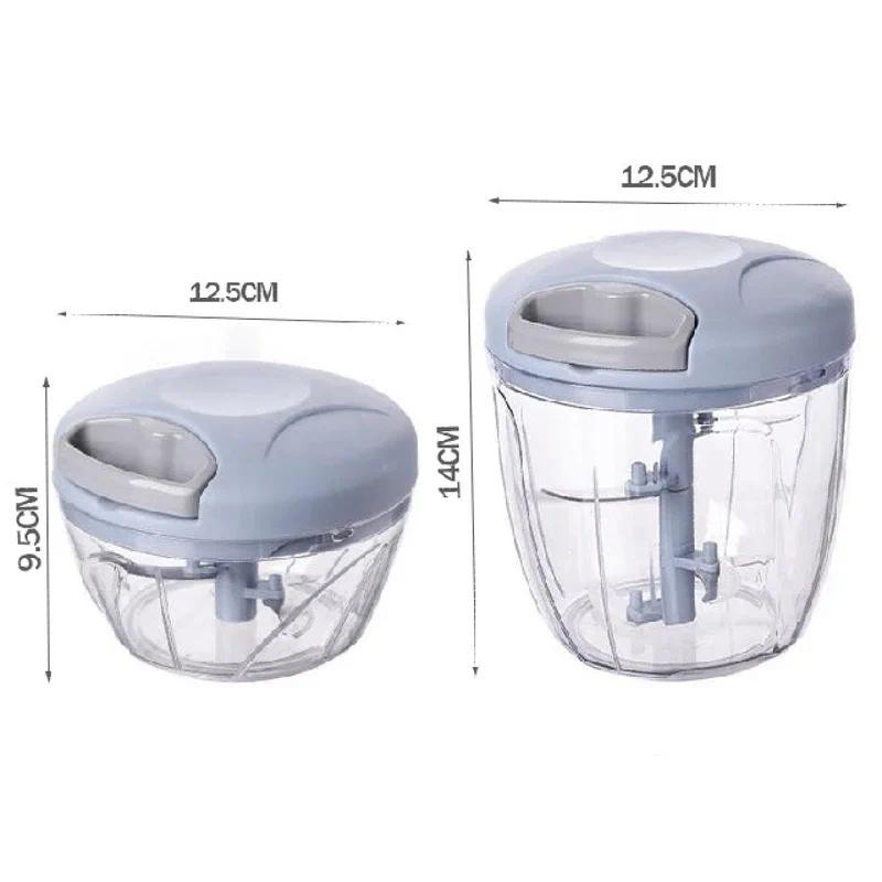 Hand Chopper Manual Rope Food Processor Food Chopper Pounding Garlic ...