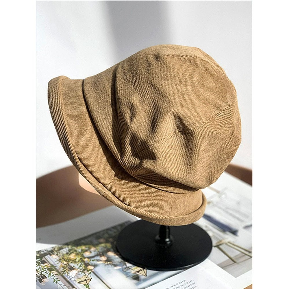 Ono Commerce Japanese Design Corduroy Fisherman Hat for Women, Spring ...