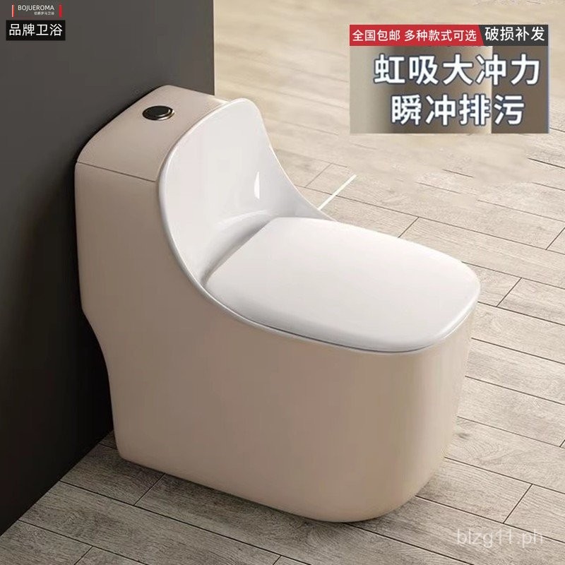 Household Flush Toilet Large Diameter Siphonic Anti-Odor Toilet Small Apartment Ordinary Ceramic ...