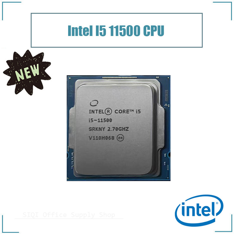 Intel Core I5 11500 CPU Motherboard Supported Cpu LGA1200 Hexa-core 2 ...