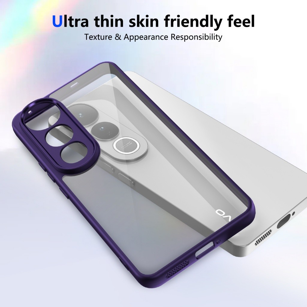 Clear Phone Case for Vivo V60 V50 V40 Lite V30 V29 V27 V25E V50E V25 ...