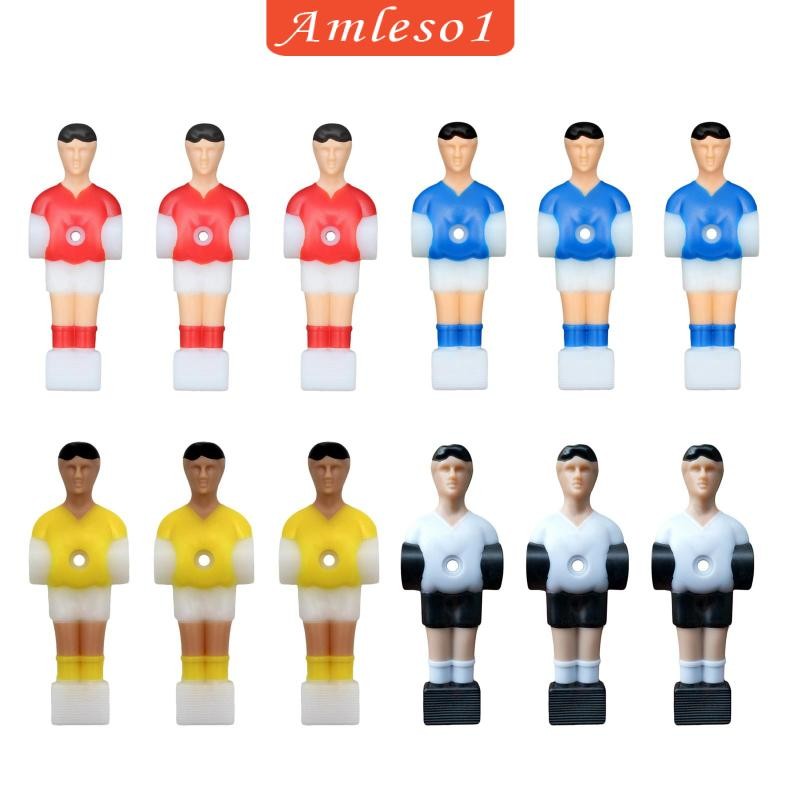 [Amleso1] 3x Soccer Table Men Player Foosball Man Football Players ...