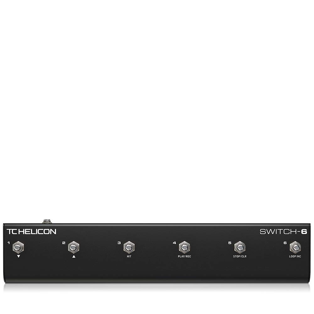 TC Helicon Foot Switch 6 Switches TRS Type Cable Included SWITCH-6 ...