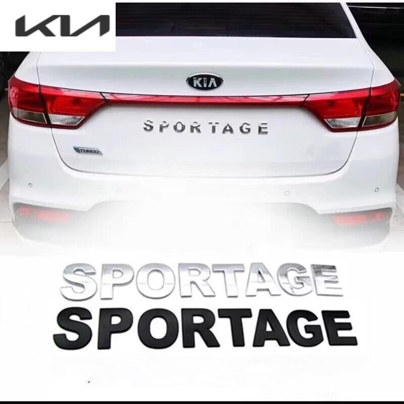 For KIA SPORTAGE Trunk Sticker SPORTAGER K5 K2 K3 K4 K7 K9 KX3 KX5 SPORTAGE Rear Tail Sticker ...